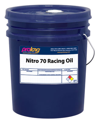 5 GAL NITRO 70 RACING OIL WITH AFMT*